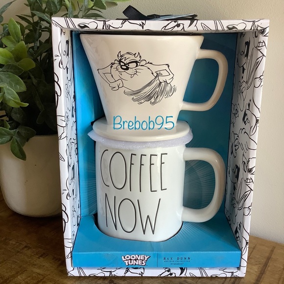 Rae Dunn | Kitchen | Rae Dunn Looney Toons Taz Coffee Now Coffee Drip ...